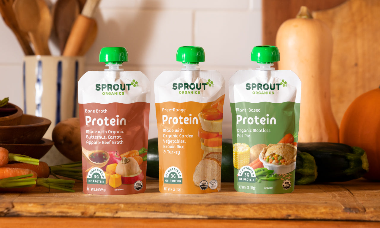 All Organic, Delicious Protein Options for Babies & Toddlers