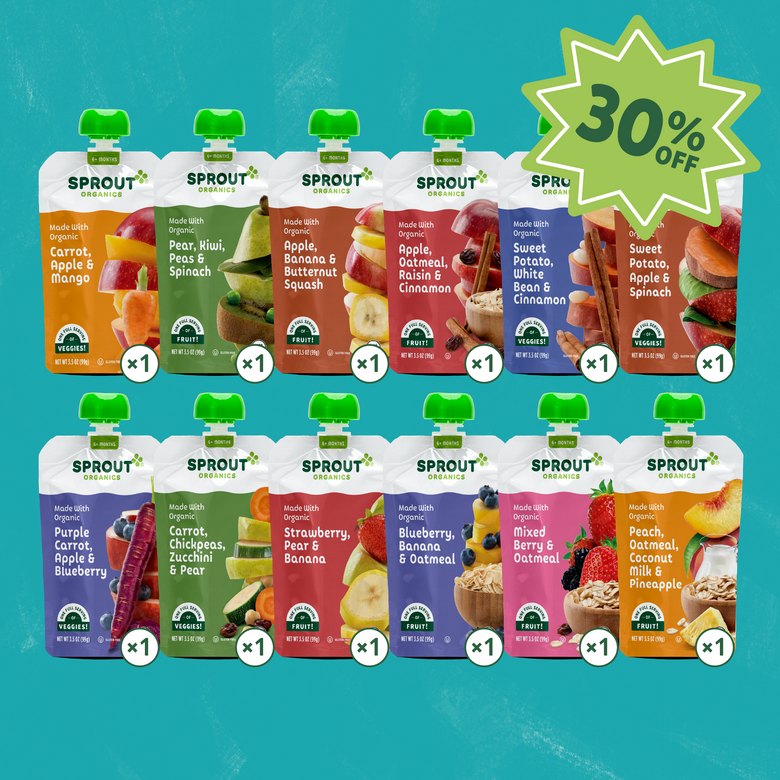 Organic Baby Food Variety Packs