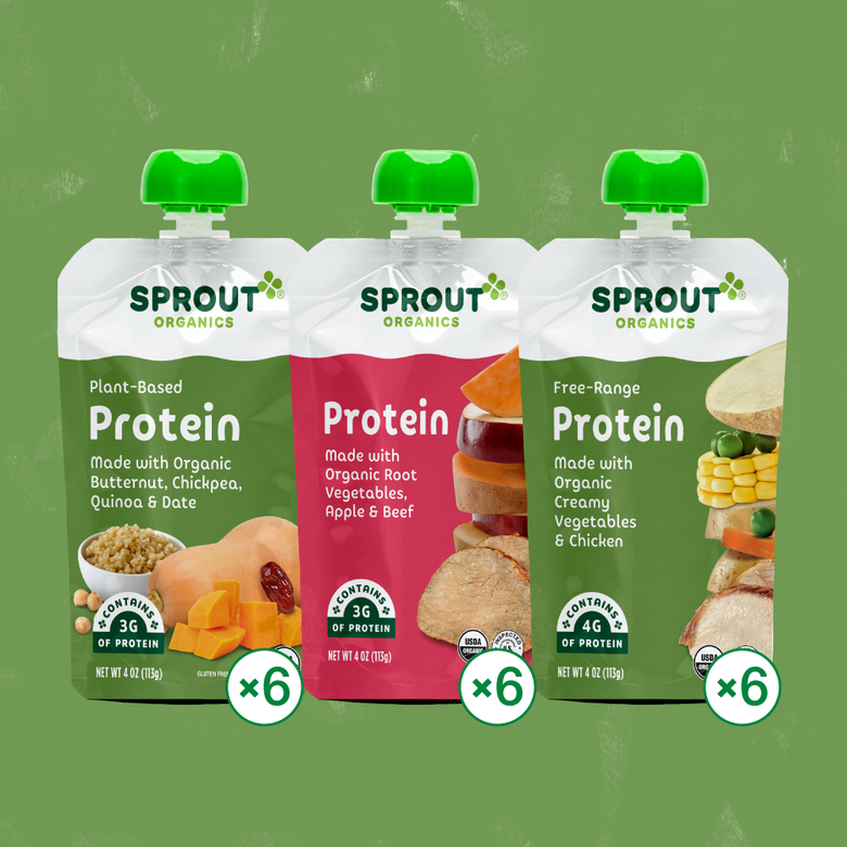 All Organic, Delicious Protein Options for Babies & Toddlers