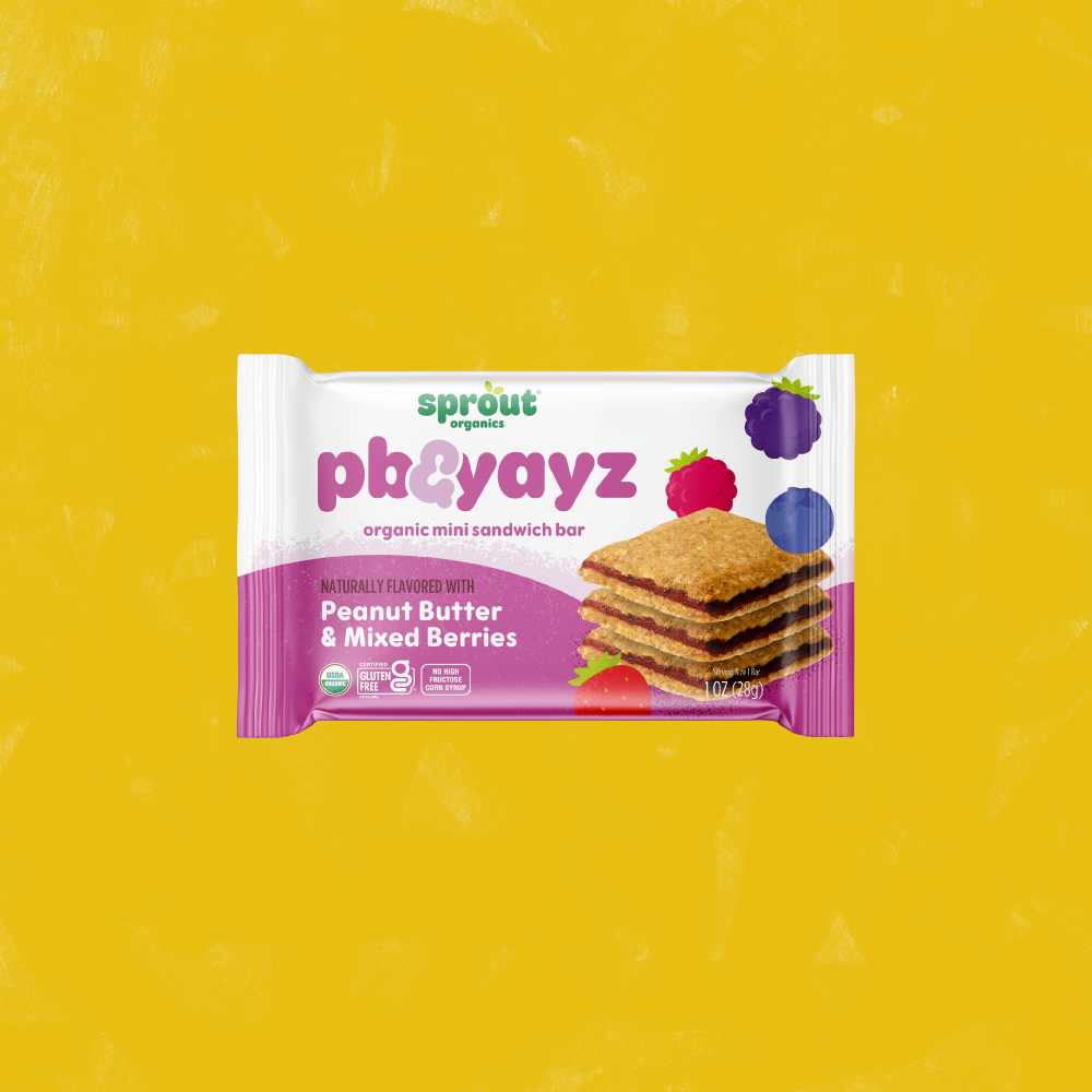 Organic Berry Filled Toddler Snack Bar