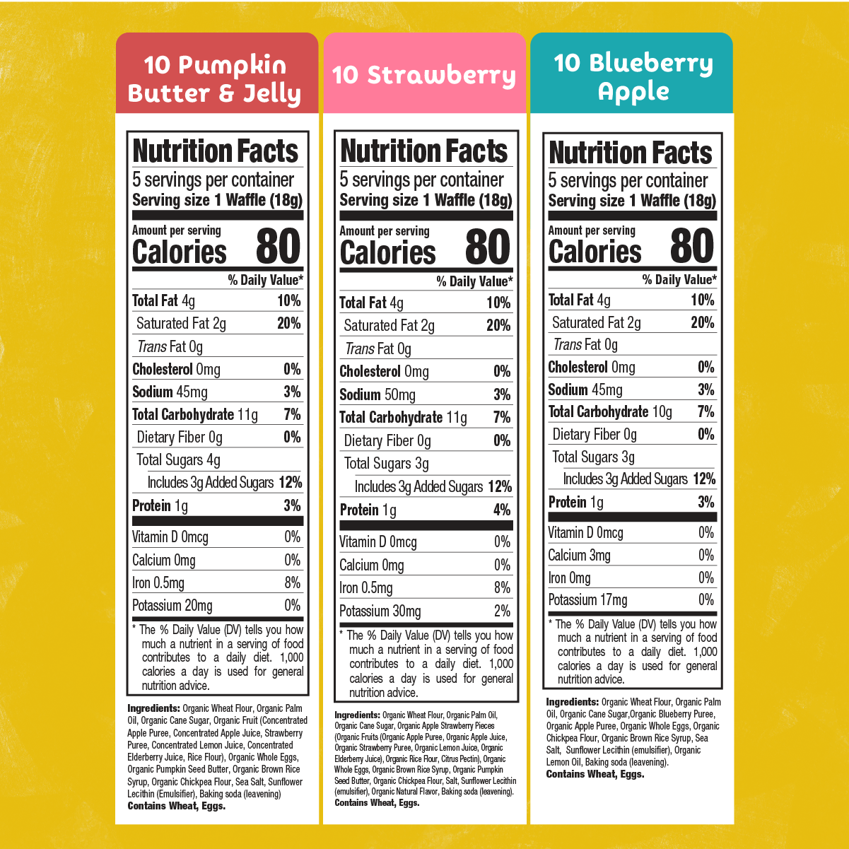 Organic 3-Flavor Snack Variety Pack