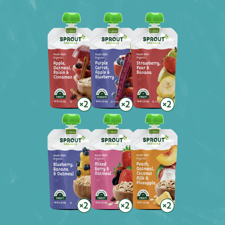 Organic Baby Food Variety Packs